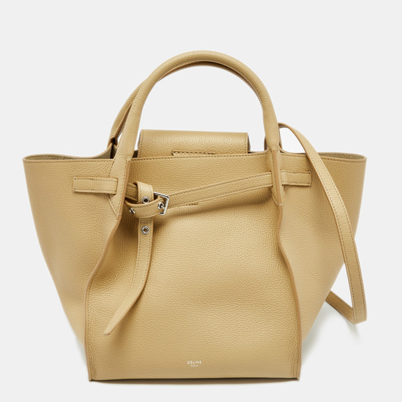 Celine | Bags | Celine Cream Leather Big Bag Bucket Bag | Poshmark